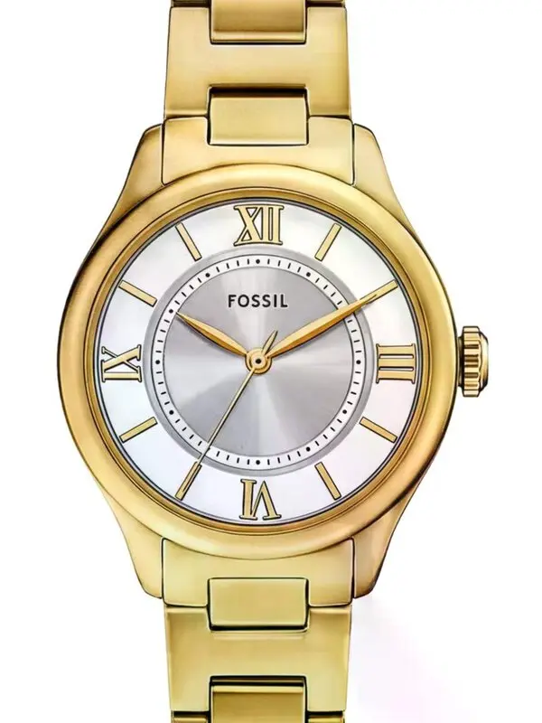 Fossil Gilmore Gold-tone Watch - Silver