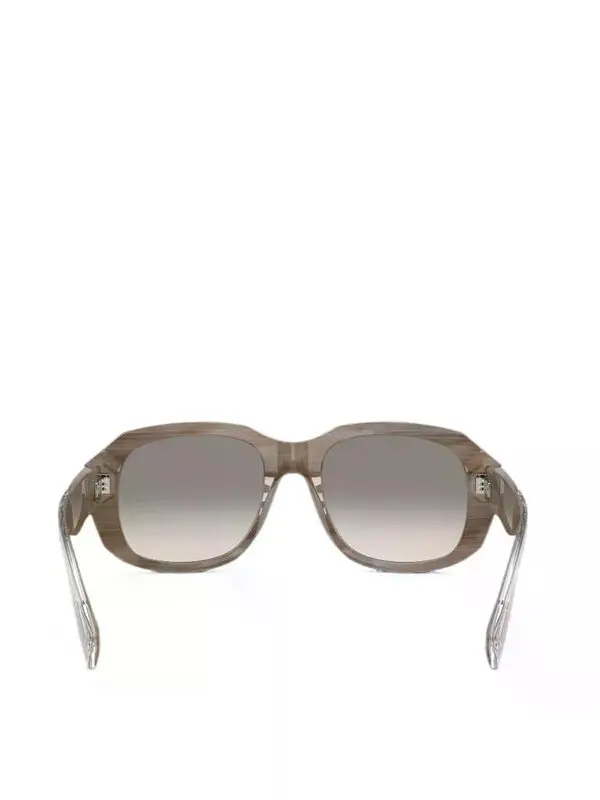 Brunello Cucinelli Geometric Frame Sunglasses