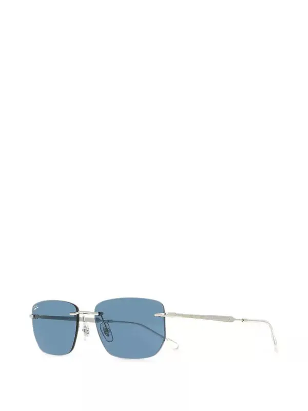 Ray-ban Rimless Rectangle Sunglasses - Silver