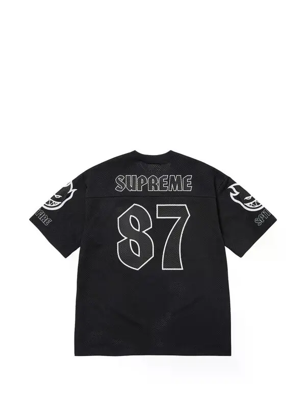 Supreme X Spitfire Short Sleeve T-shirt - Black