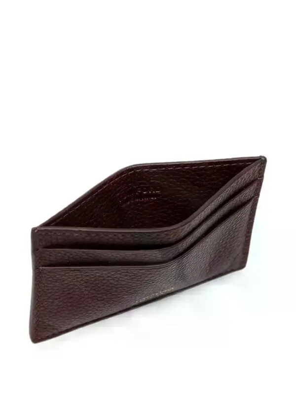 TOM FORD Grained-leather Card Holder