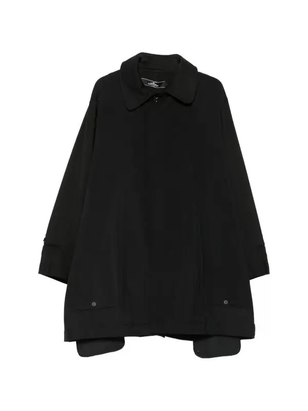 HODAKOVA Panelled Trench Coat - Black