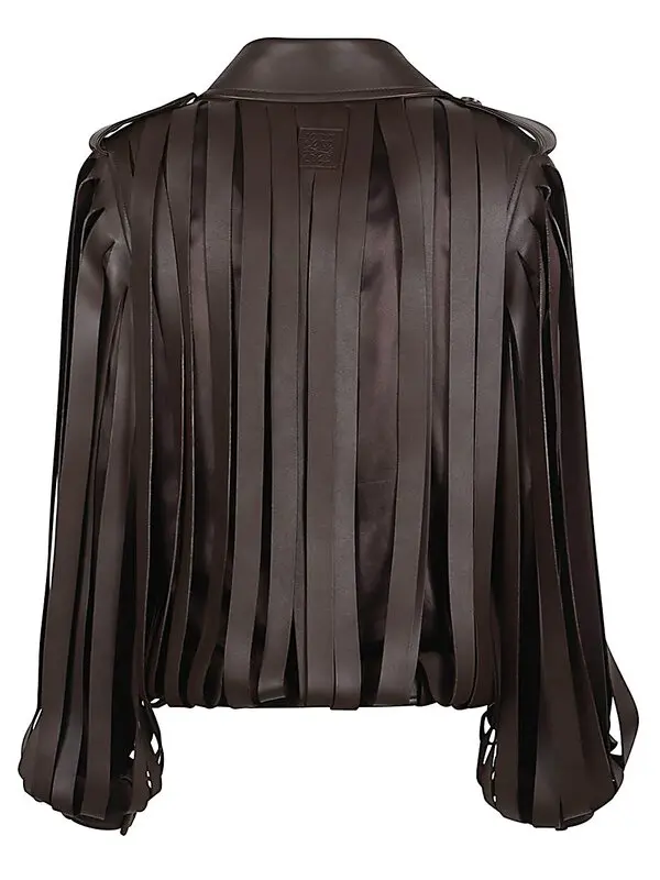 Loewe Leather Belted Jacket