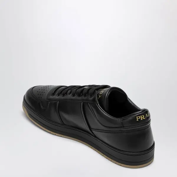Prada Downtown Nappa Leather Sneakers - Black