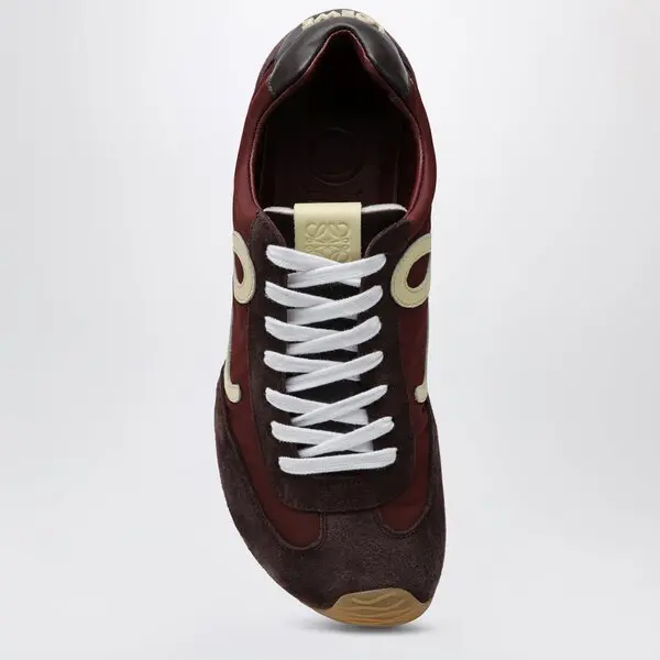 Loewe Ballet Runner 2.0 Sneakers In Nylon And Suede - Red