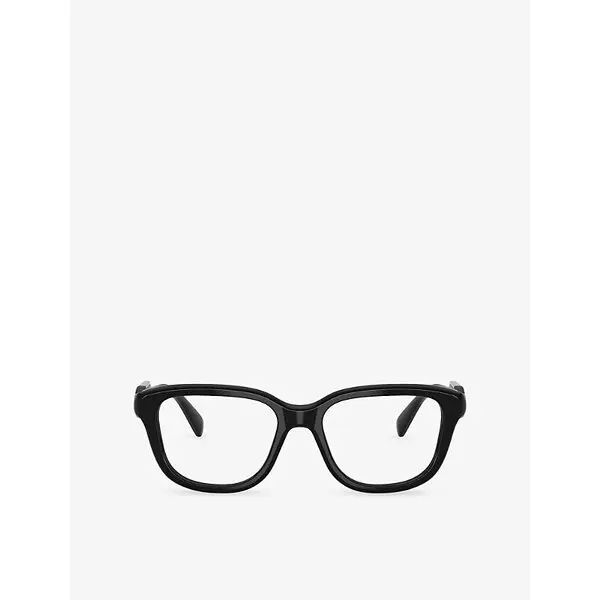 Miu Miu Square-frame Acetate Eyeglasses - Black
