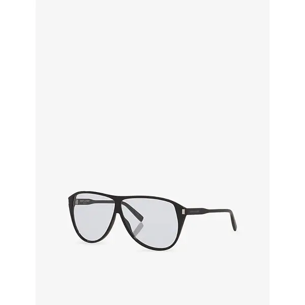 Saint Laurent Sl 731 Gaspar Pilot Acetate Sunglasses