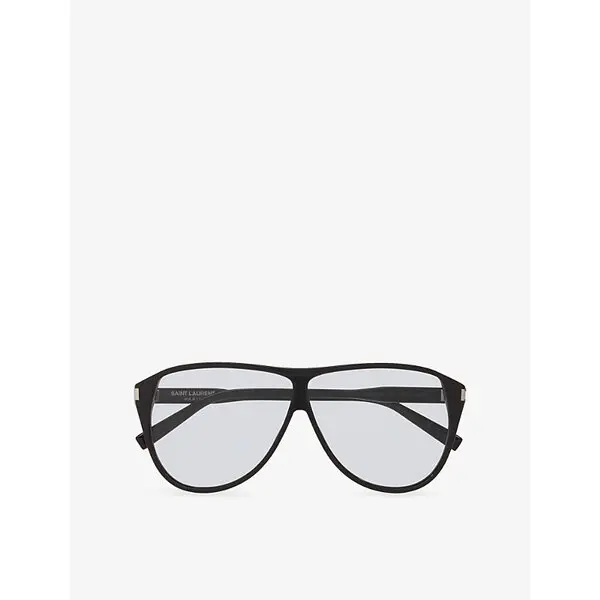 Saint Laurent Sl 731 Gaspar Pilot Acetate Sunglasses