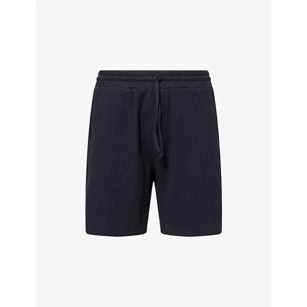 ARNE Relaxed-fit Waffle Textured Shorts