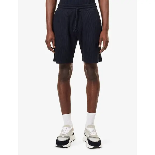 ARNE Relaxed-fit Waffle Textured Shorts