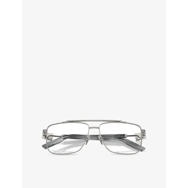 Dolce & Gabbana Square-frame Metal Eyeglasses