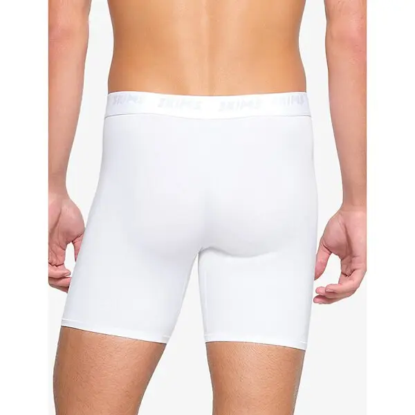 SKIMS Stretch Pack Of Three 5-inch Modal-jersey Boxer Briefs