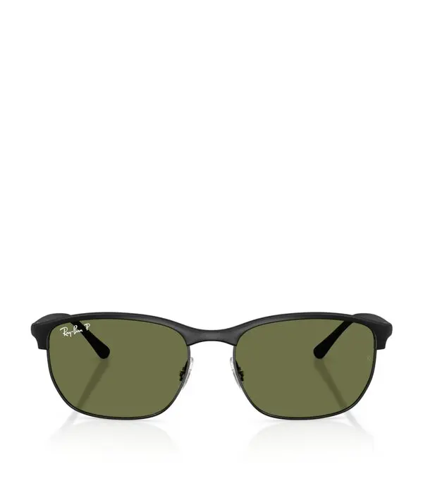 Ray-ban Rb4469 Sunglasses With Polarised Lenses - Black