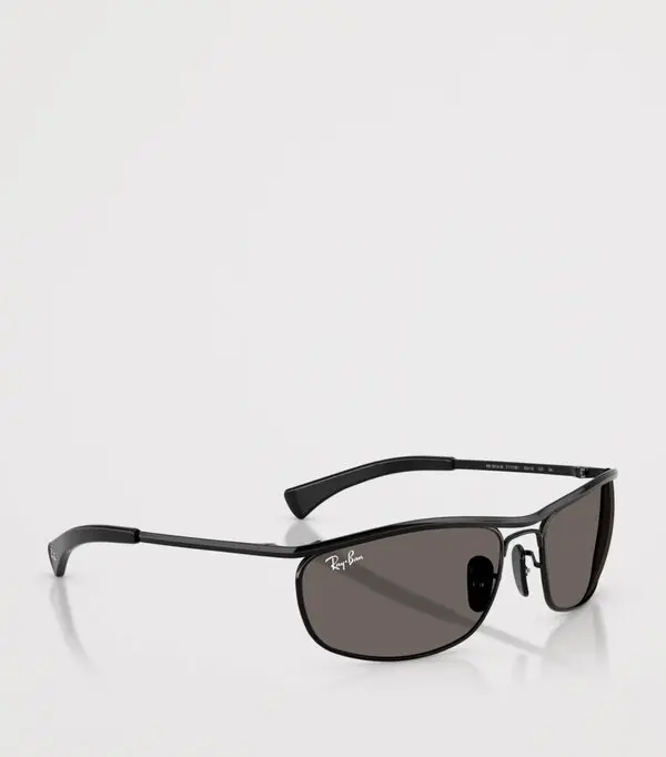 Ray-ban Scuderia Ferrari Collection Oval Sunglasses - Black