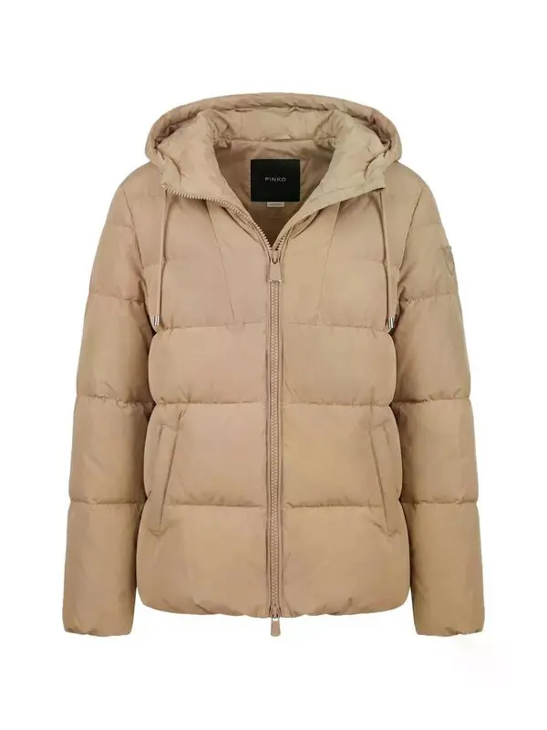 Pinko Quilted Hooded Jacket