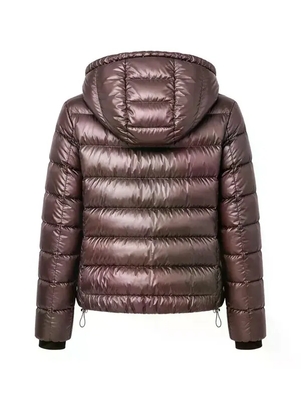 Herno Quilted Hooded Jacket - Brown