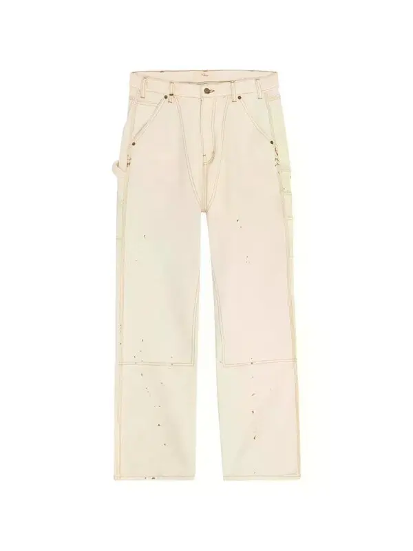 CHERRY LA Paint-splatter Carpenter Jeans