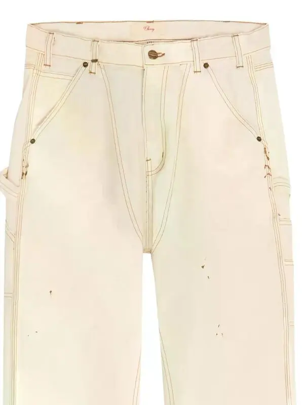 CHERRY LA Paint-splatter Carpenter Jeans