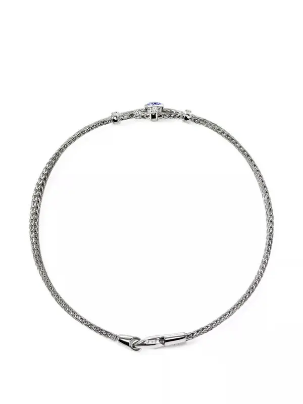 John Hardy Tanzanite And Diamond Bracelet