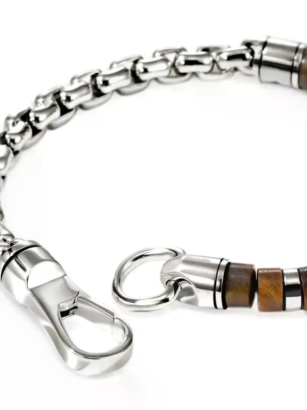 John Hardy Heishi Tiger Eye Bracelet