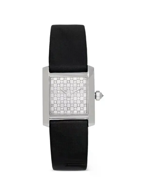 Cartier Tank Américaine Diamond Watch - Silver