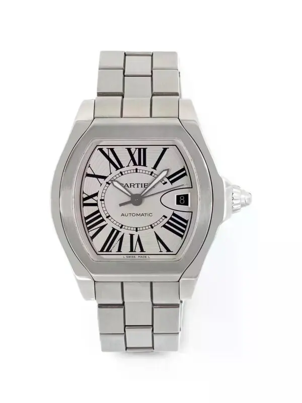 Cartier Roadster Stainless Steel Automatic Watch - Silver