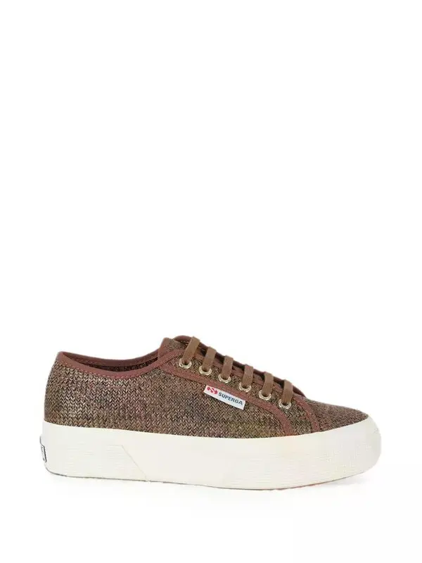 Superga 2740 Woven Platform Sneakers