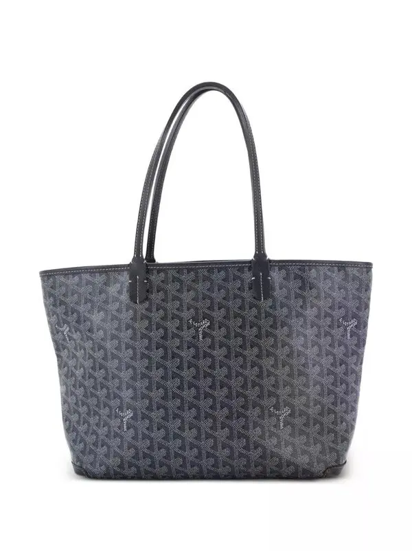 Goyard Artois Coated Canvas Pm Tote Bag - Grey