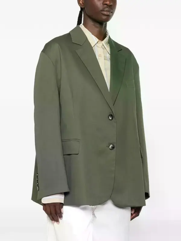 VICOLO Single-breasted Notched-lapel Blazer
