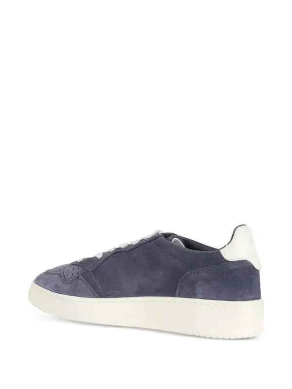 AUTRY Medalist Suede Low-top Sneakers - Blue