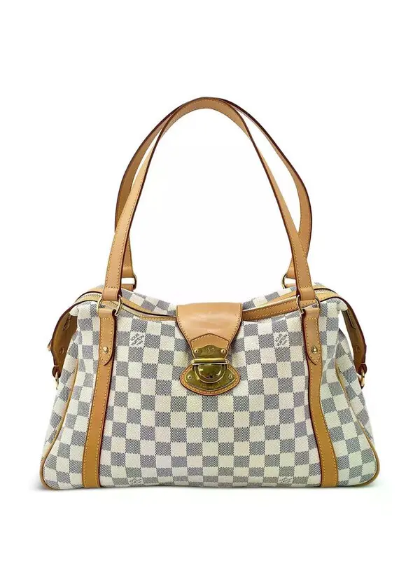 LOUIS VUITTON Damier Azur Stresa Pm Shoulder Bag - Neutrals