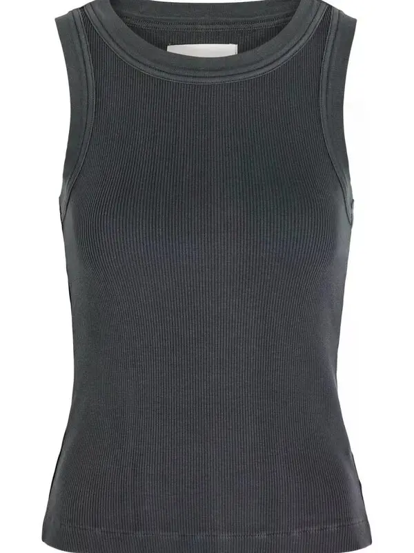 Citizens Of Humanity Inez Ribbed-knit Tank Top - Grey