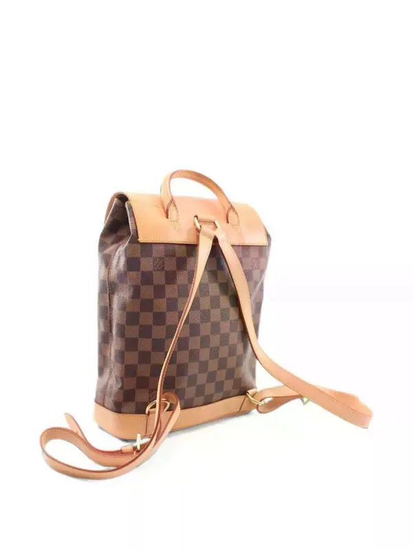LOUIS VUITTON 1996 Arlequin Damier Ebene Backpack