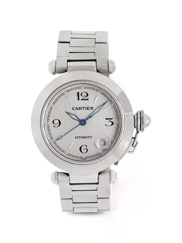 Cartier Pasha Automatic Watch - Silver