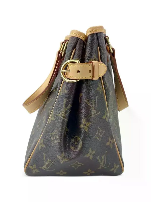 LOUIS VUITTON Monogram Canvas Batignolles Tote Bag - Brown