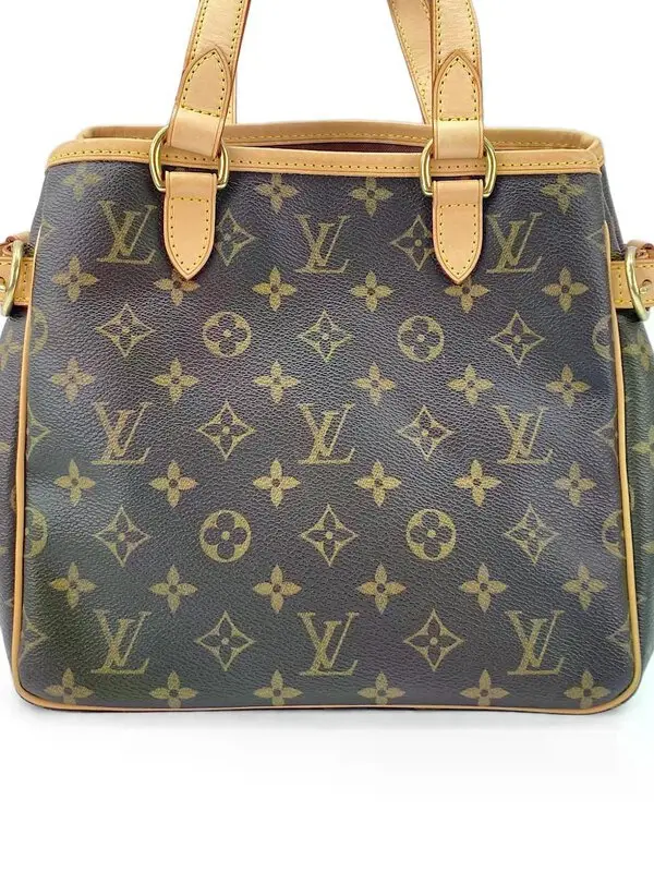 LOUIS VUITTON Monogram Canvas Batignolles Tote Bag - Brown