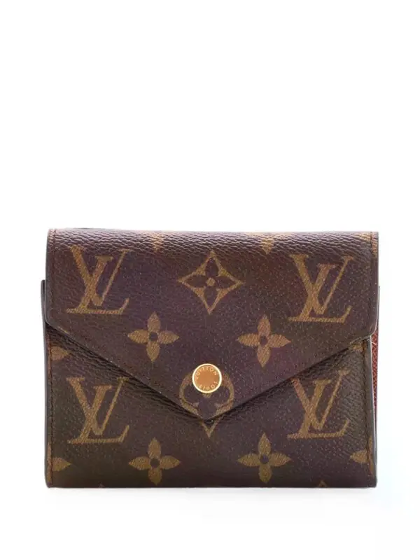 LOUIS VUITTON Victorine Wallet Monogram Canvas Small Wallets - Brown