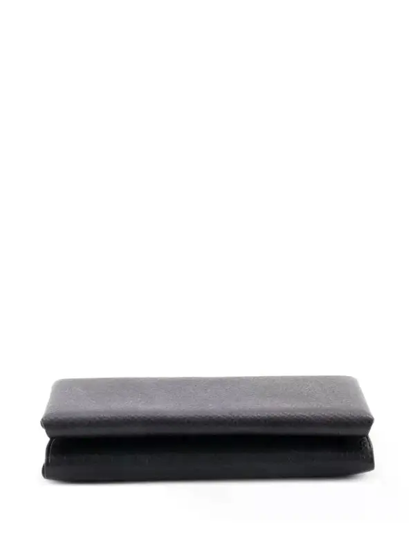 Hermès Calvi Duo Epsom Card Holder - Black