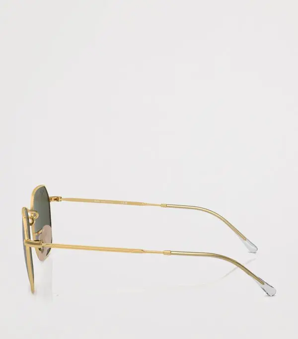 Ray-ban Jim Octagonal Frame Sunglasses - Gold