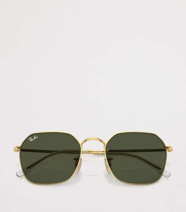 Ray-ban Jim Octagonal Frame Sunglasses - Gold