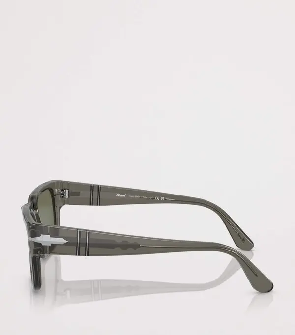 Persol Acetate Rectangle Sunglasses - Grey