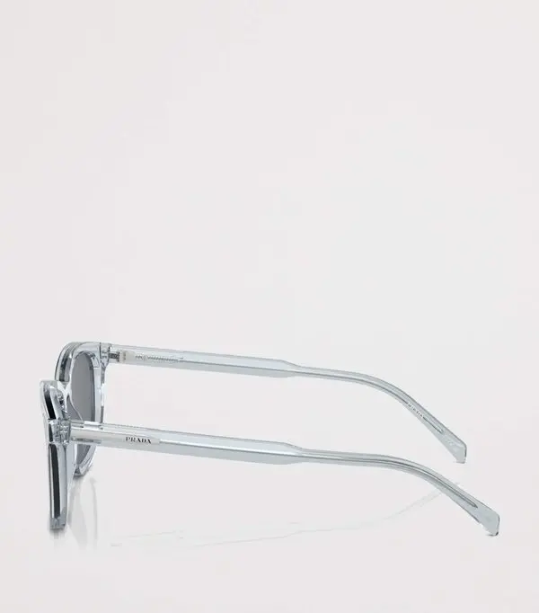 Prada Acetate Square Frame Sunglasses