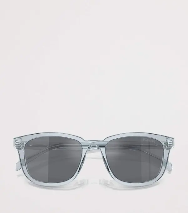 Prada Acetate Square Frame Sunglasses