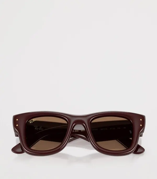 Ray-ban Wayfarer Puffer Square Sunglasses - Brown