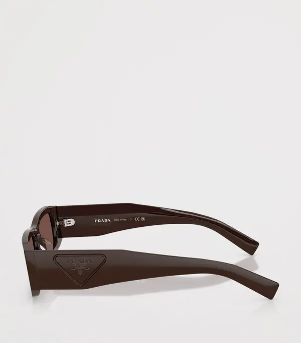 Prada Acetate Rectangle Sunglasses