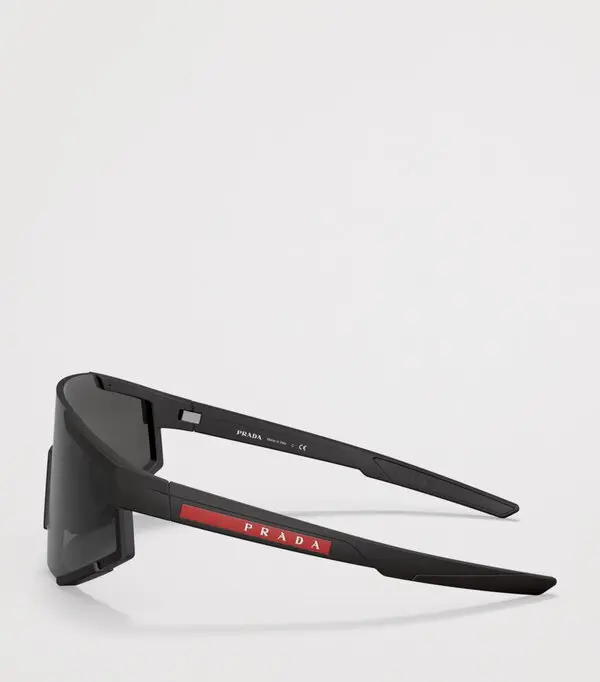 Prada Shield Pillow Sports Sunglasses