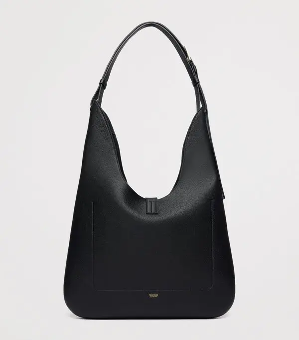 TOM FORD Large Leather Shoulder Bag