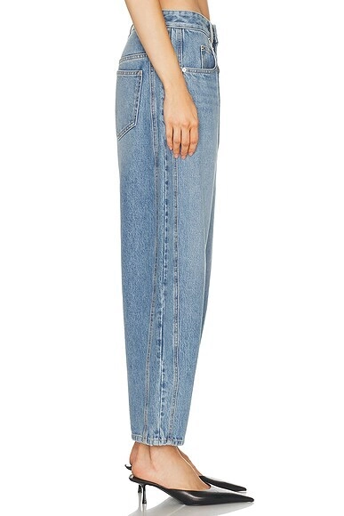 Isabel Marant Étoile Oriane Straight Leg Jeans - Light Blue