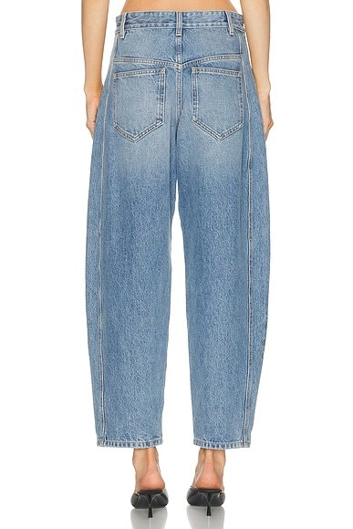 Isabel Marant Étoile Oriane Straight Leg Jeans - Light Blue