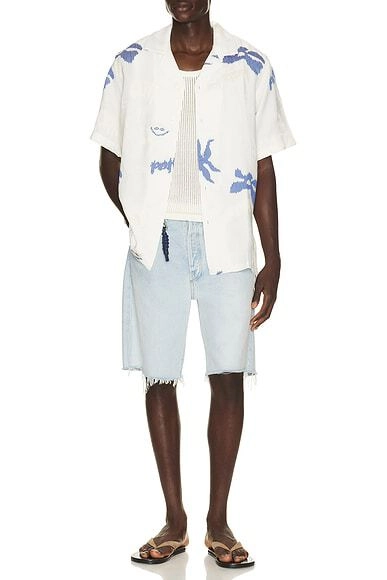 Oas Romantique Rocco Shirt - Blue
